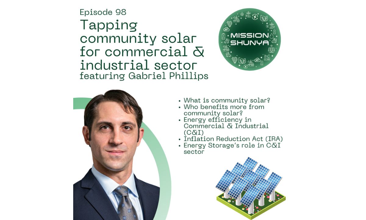 Community Solar and the Mid-Market: Mission Shunya with CEO Gabe ...
